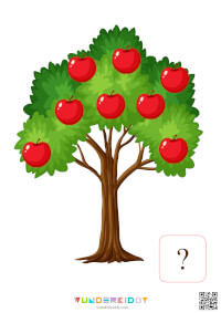 Activity sheet «Apple tree» - Download or print for free