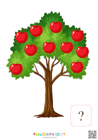 Activity sheet «Apple tree» - Download or print for free