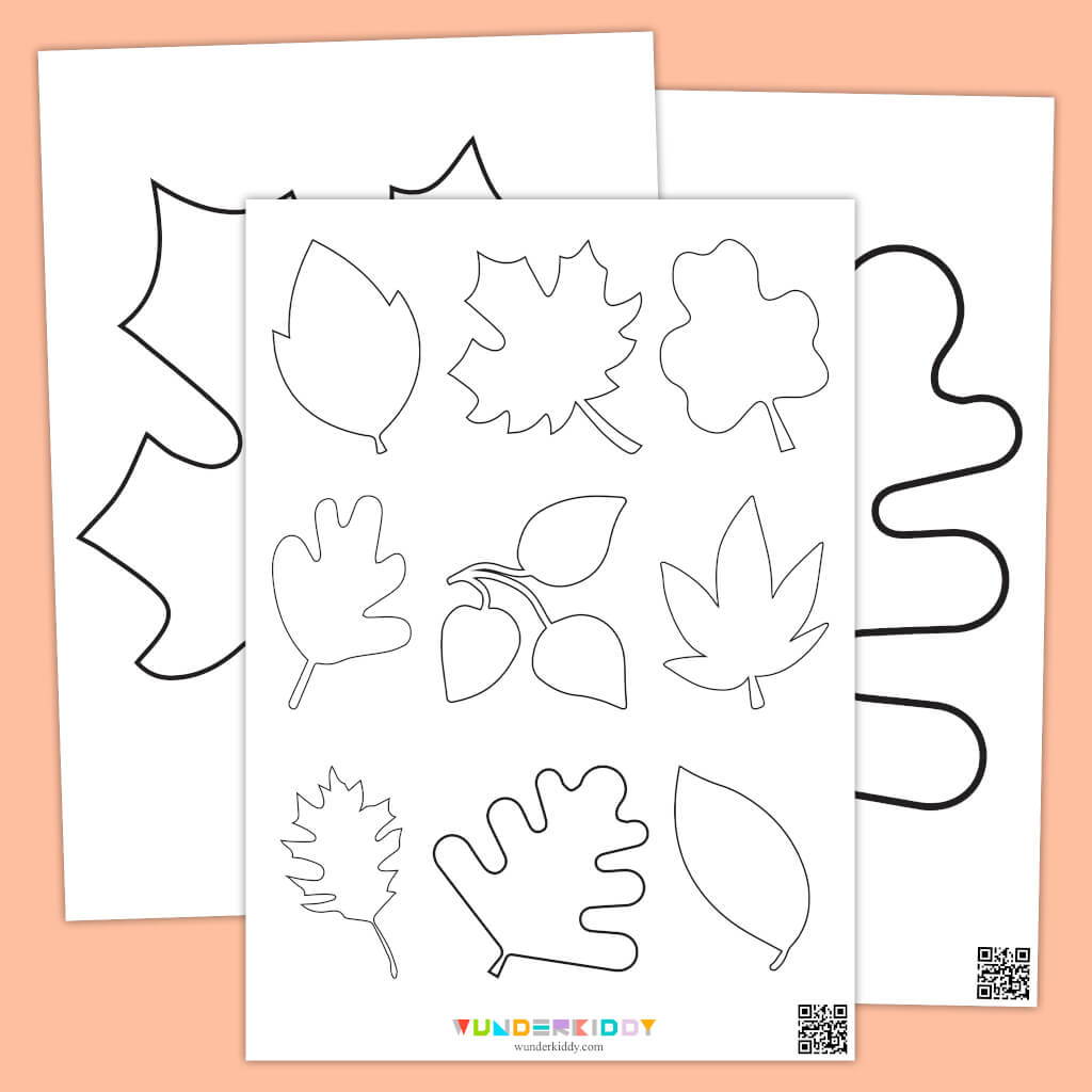 Fall Leaf Patterns To Print