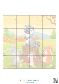 Activity sheet «Autumn nature» - Download or print for free