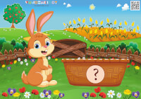 Activity sheet «Bunny and carrot» - Download or print for free