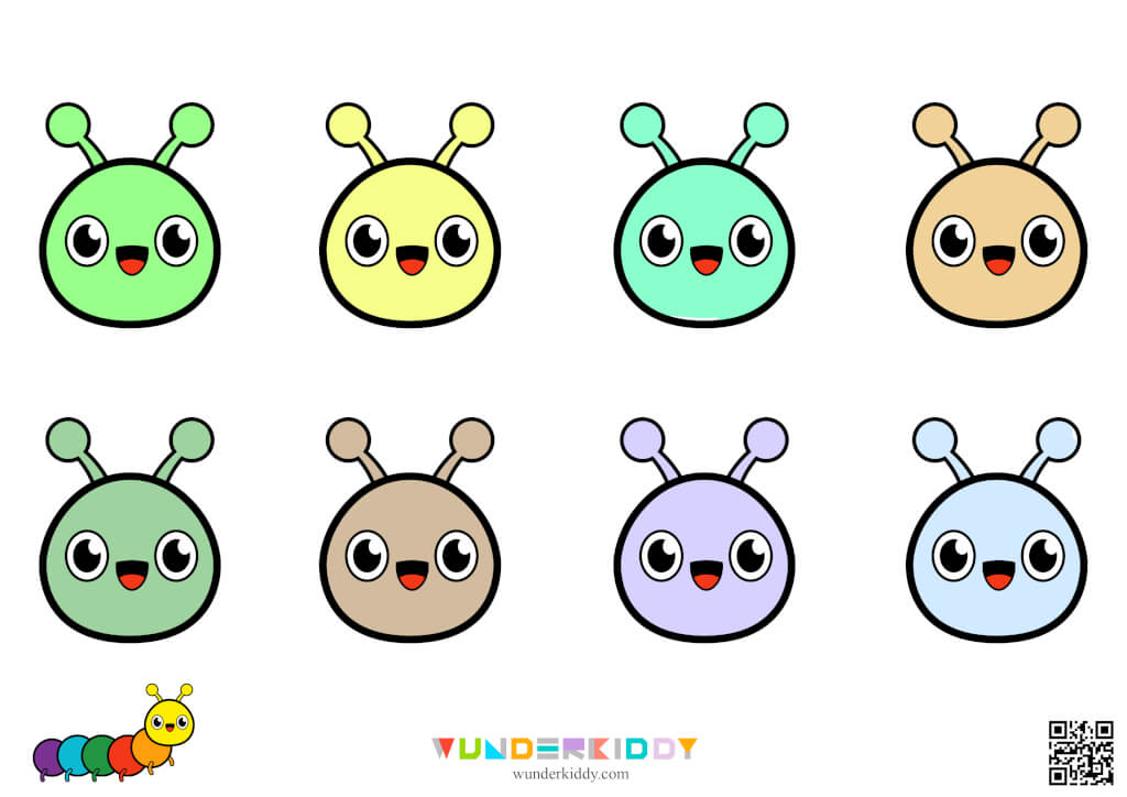 Activity sheet «Caterpillar» - Download or print for free