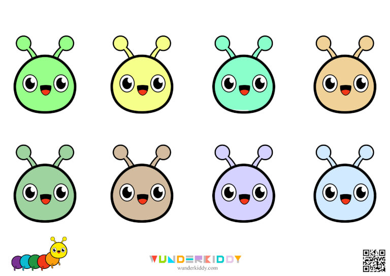 Activity sheet «Caterpillar» - Download or print for free