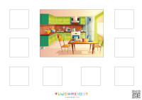 Activity sheet «Clean up the house» - Download or print for free