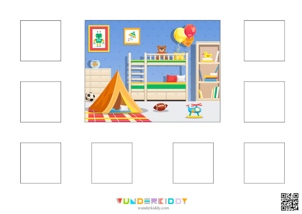 Activity sheet «Clean up the house» - Download or print for free