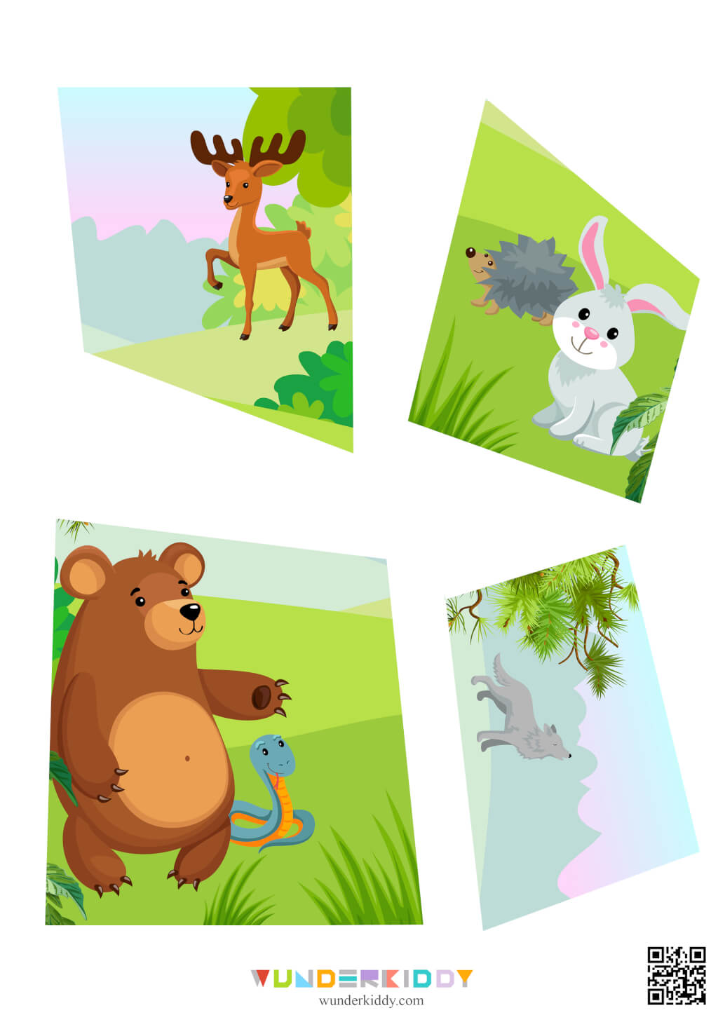 Activity sheet «Assemble a picture» - Download or print for free
