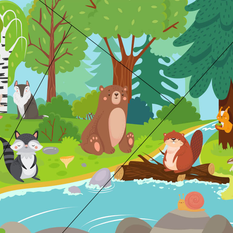 Activity sheet «Assemble a picture» - Download or print for free