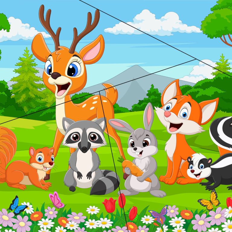 Activity sheet «Assemble a picture» - Download or print for free