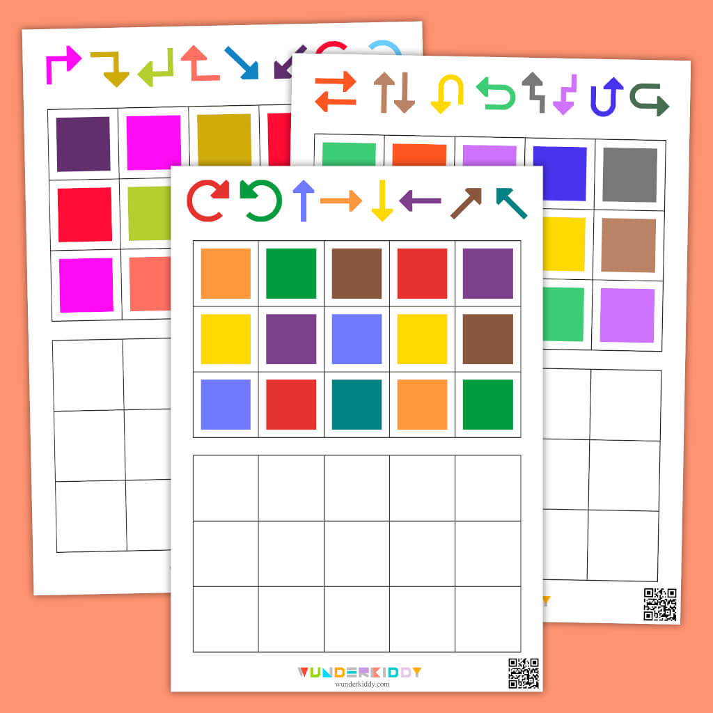 Fun Printable Arrow Drawing and Matching Activity for Kids