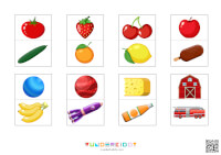 Activity sheet «Colored dominoes» - Download or print for free