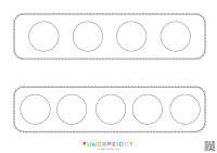 Activity sheet «Colorful circles» - Download or print for free