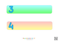 Flash cards «Count up to 10» - Download or print for free