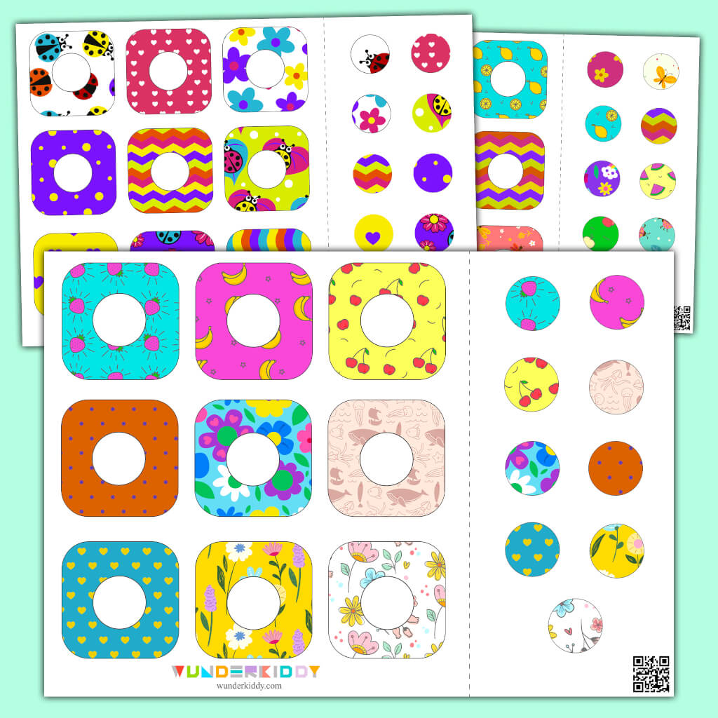 Printable Matching Puzzle Missing Parts Preschool Worksheets
