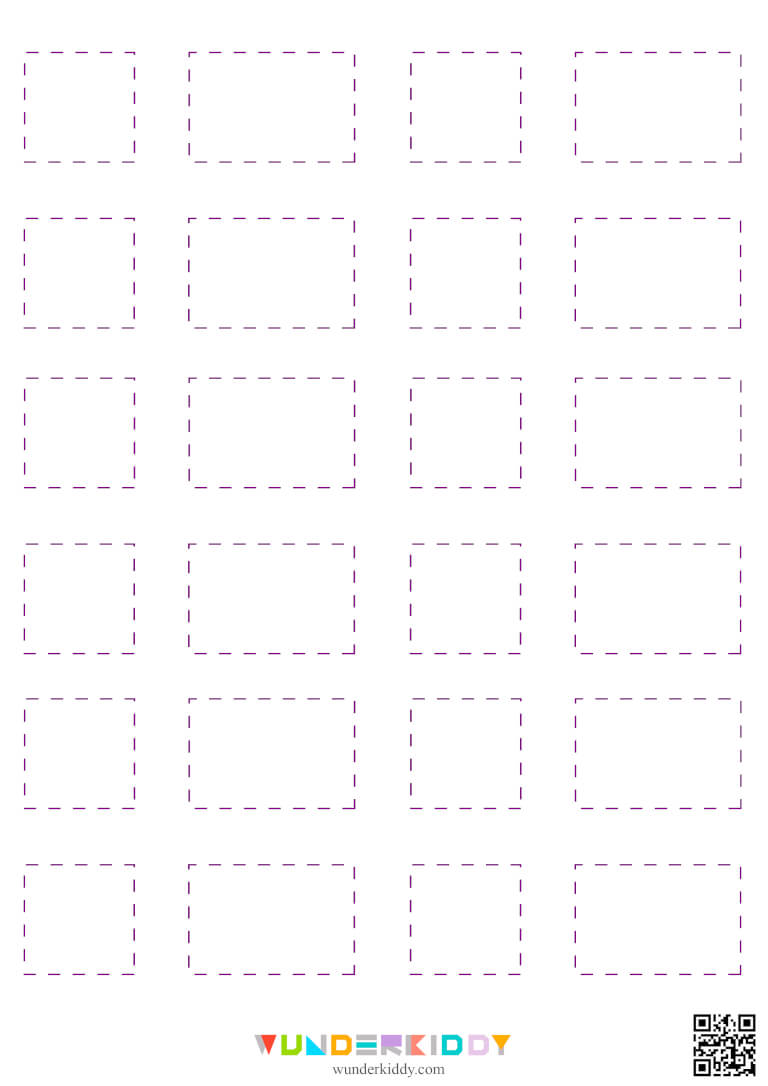 Activity sheet «Cutting templates» - Download or print for free