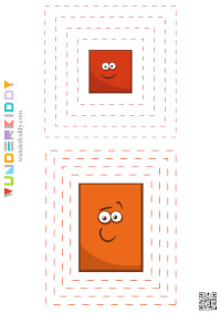 Worksheets «Draw the shapes» - Download or print for free