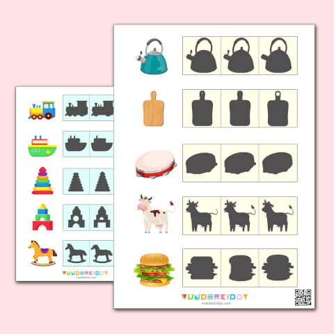 Printable Logical Thinking and Brain Activities for Kids