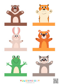 Template «Finger Puppets» - Download or print for free