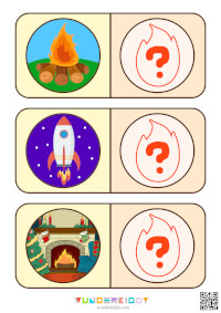Printable activities «Fire: Friend and Foe» PDF
