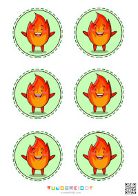 Printable activities «Fire: Friend and Foe» PDF