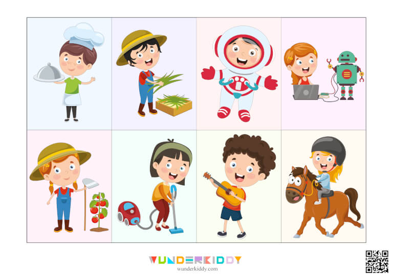 Activity sheet «Getting to know the professions» - Download or print ...