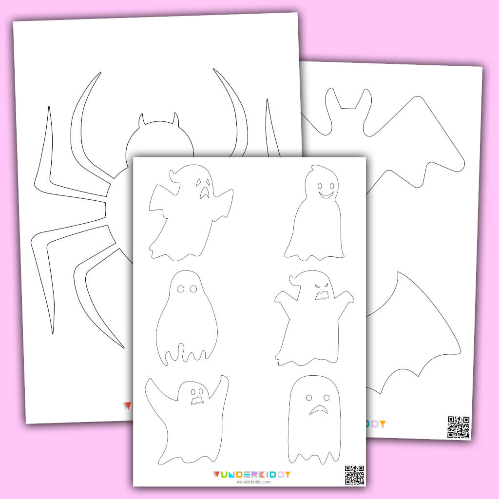 Easy Halloween Crafts for Kids – Free Printable Template