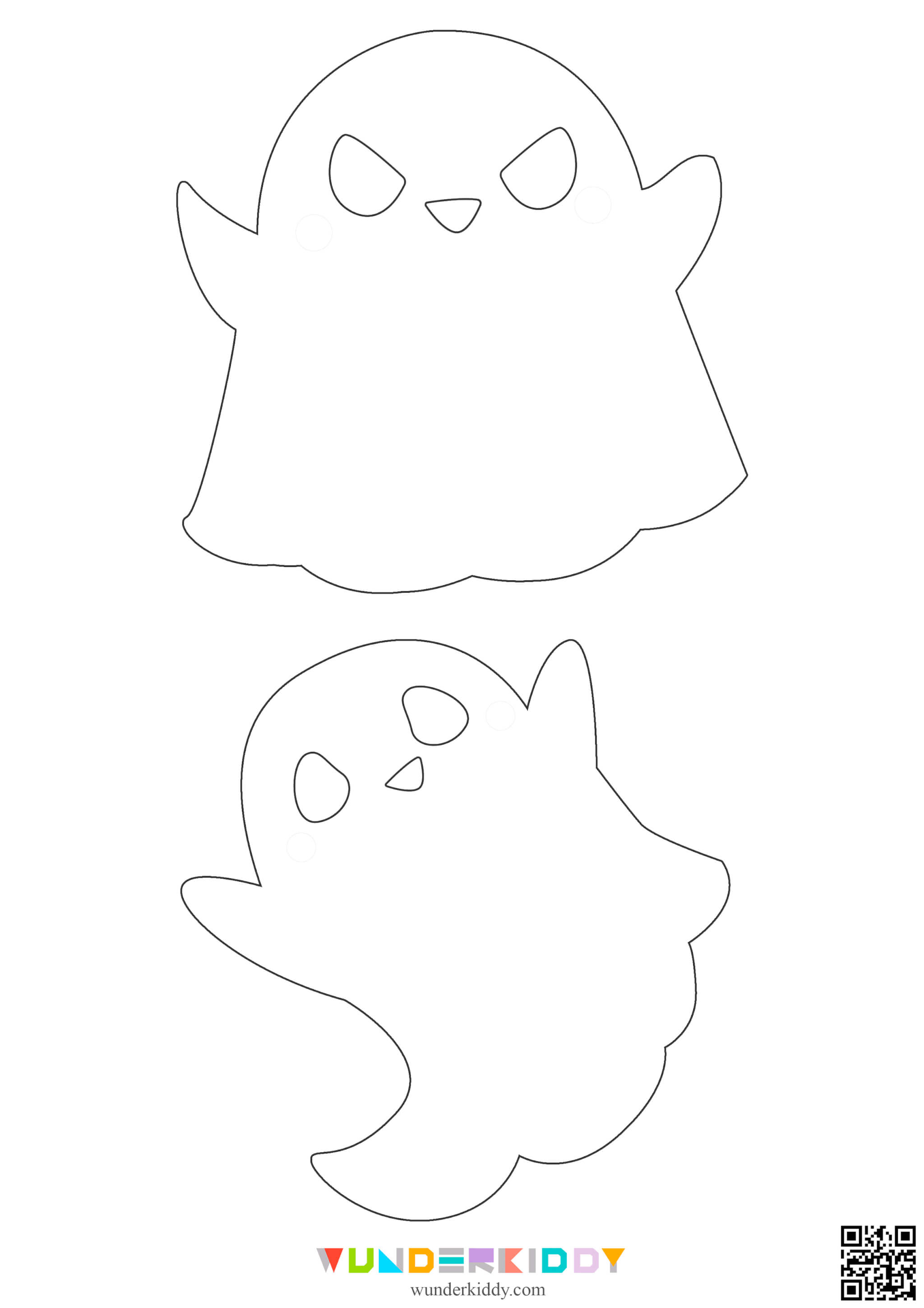 Easy Halloween Crafts For Kids Free Printable Template Easy Halloween Crafts For Kids Free Printable Template