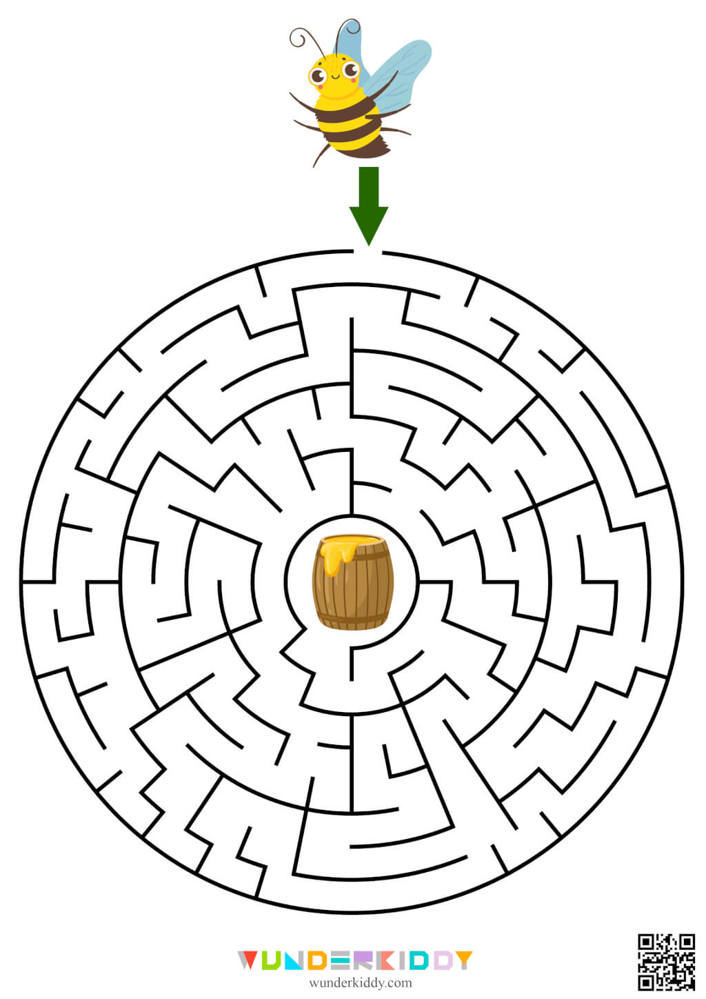 Worksheets «Help to find the way» - Download or print for free