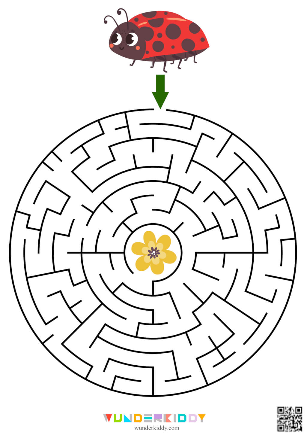 Worksheets «Help to find the way» - Download or print for free