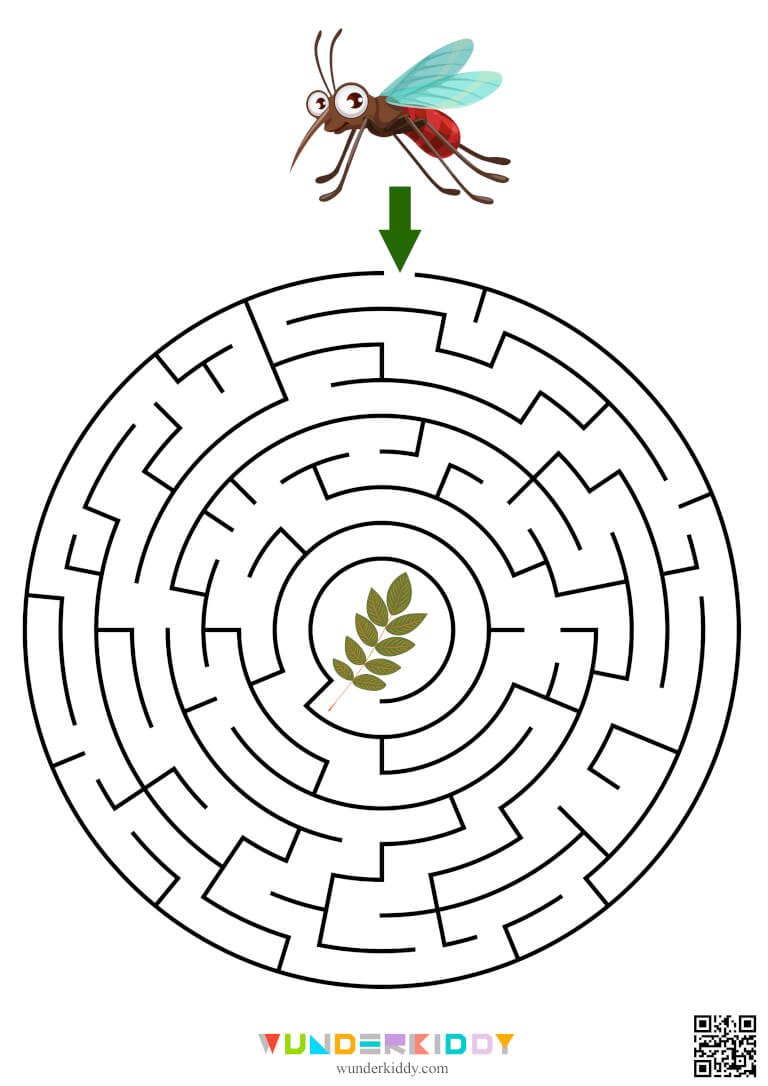 Worksheets «Help to find the way» - Download or print for free