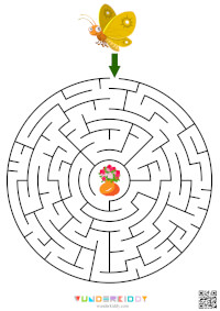 Worksheets «Help to find the way» - Download or print for free