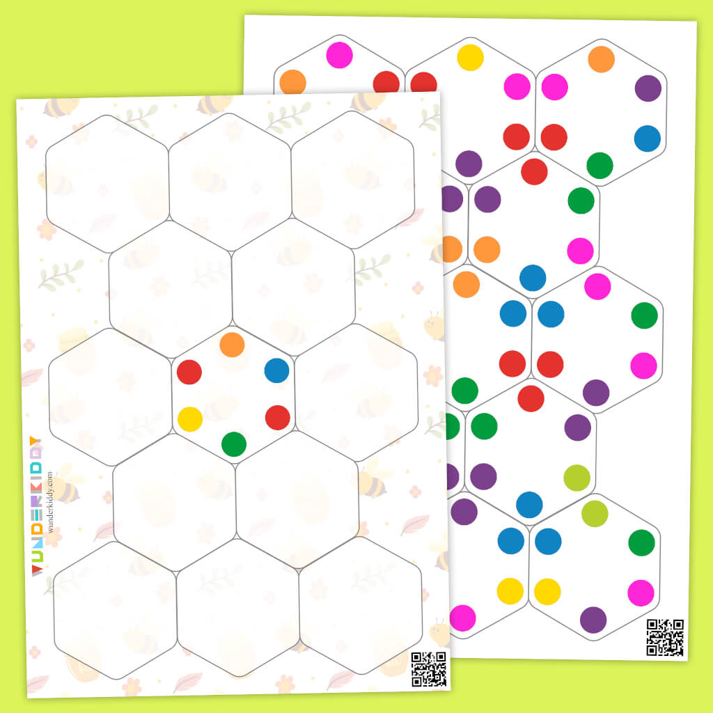 Spatial Reasoning Worksheet Honeycomb Brain Teaser Printable
