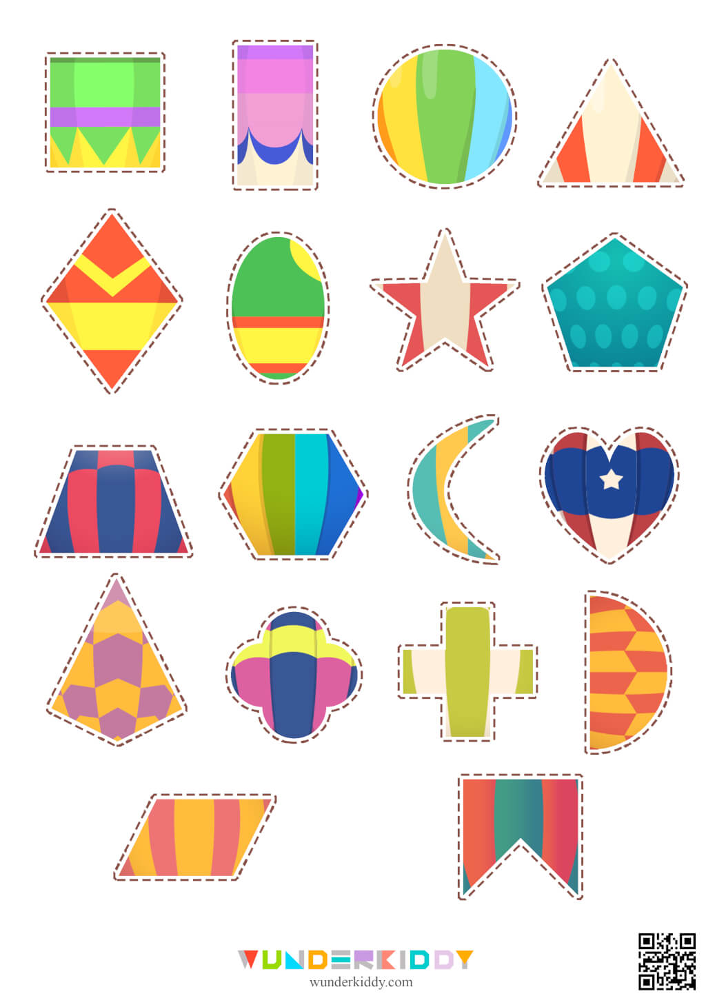 Activity sheet «Hot air balloon» - Download or print for free