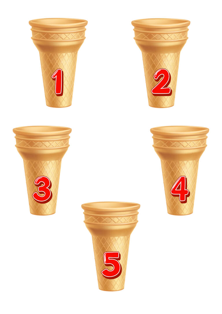 Activity sheet «Ice cream» - Download or print for free
