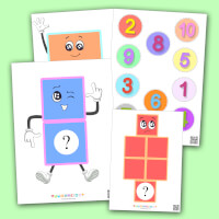 Printable activities for 1-2 years old babies