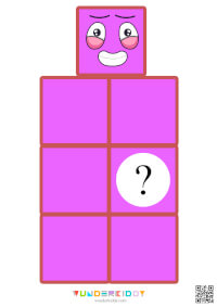 Activity sheet «Number blocks» - Download or print for free