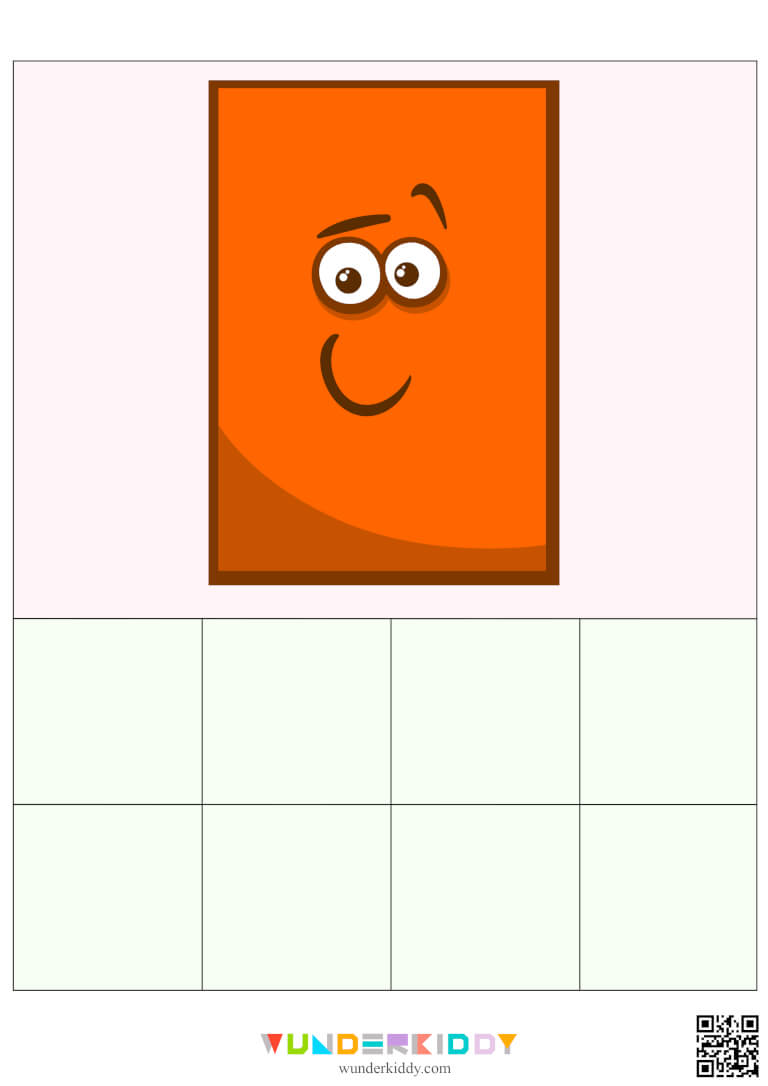 Activity sheet «Shapes of objects» - Download or print for free