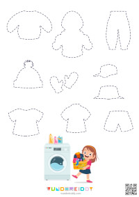 Worksheets «Outline objects» - Download or print for free