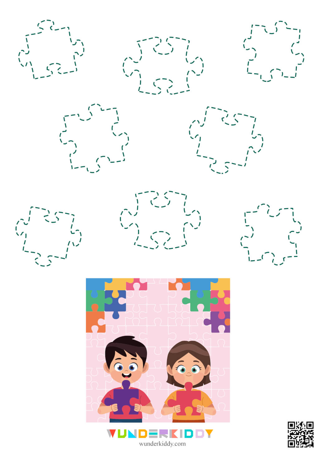 Worksheets «Outline objects» - Download or print for free