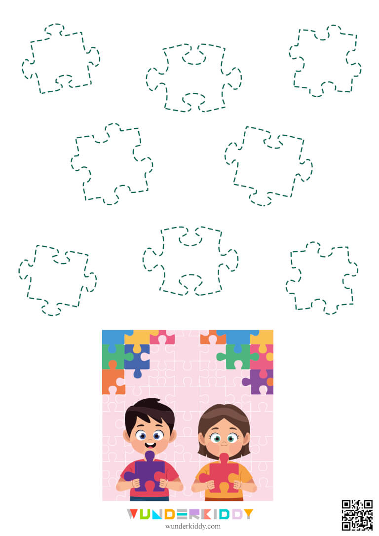 Worksheets «Outline objects» - Download or print for free