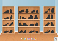 Activity sheet «Organize shoes» - Download or print for free