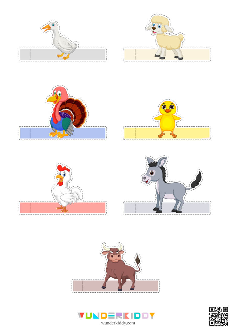 Activity sheet «Pet finger puppets» - Download or print for free