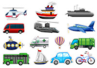 Transport Sorting Activity – Printable PDF for kids