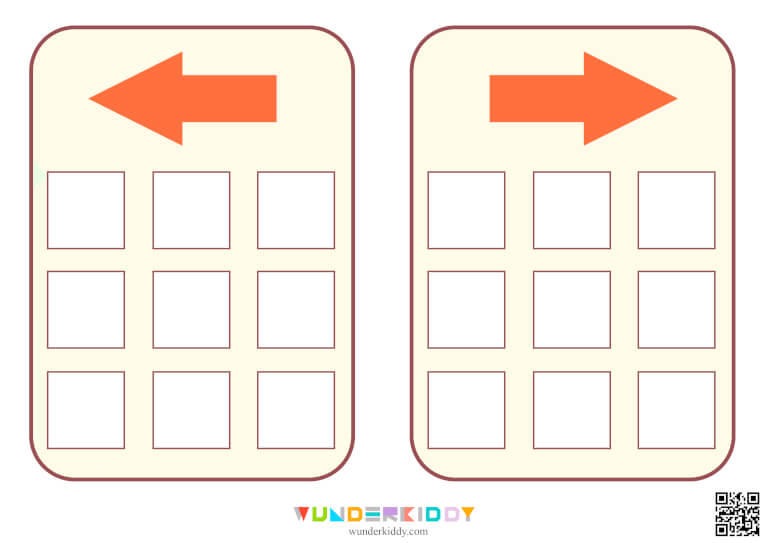 Activity sheet «Right or left» - Download or print for free