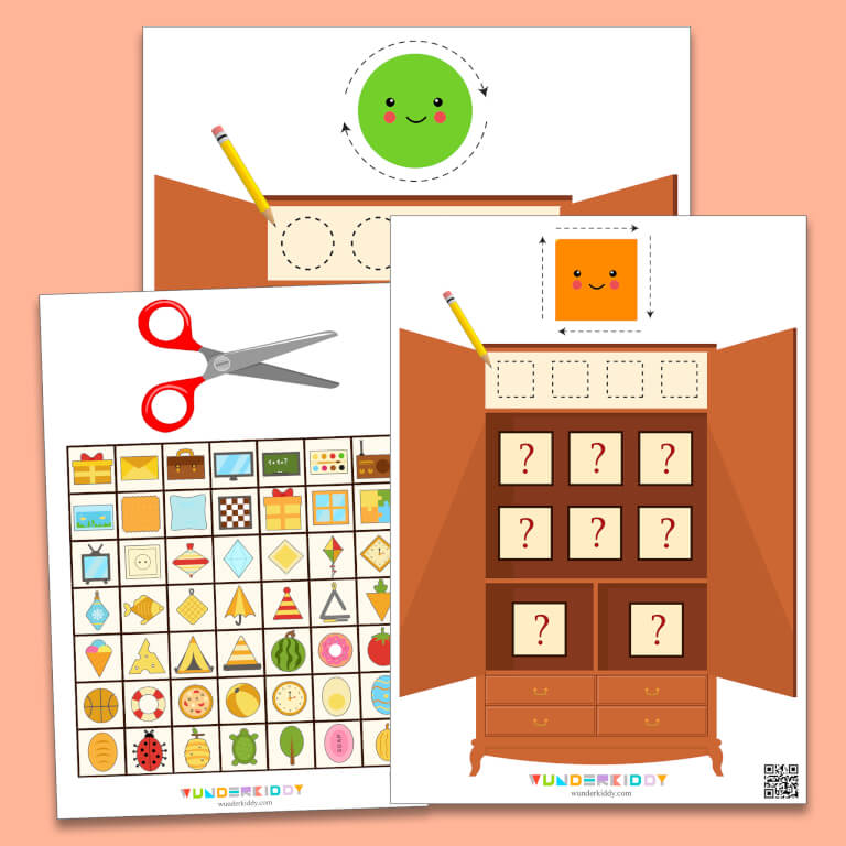 Printable Tracing Pre-Writing Worksheets for Kids