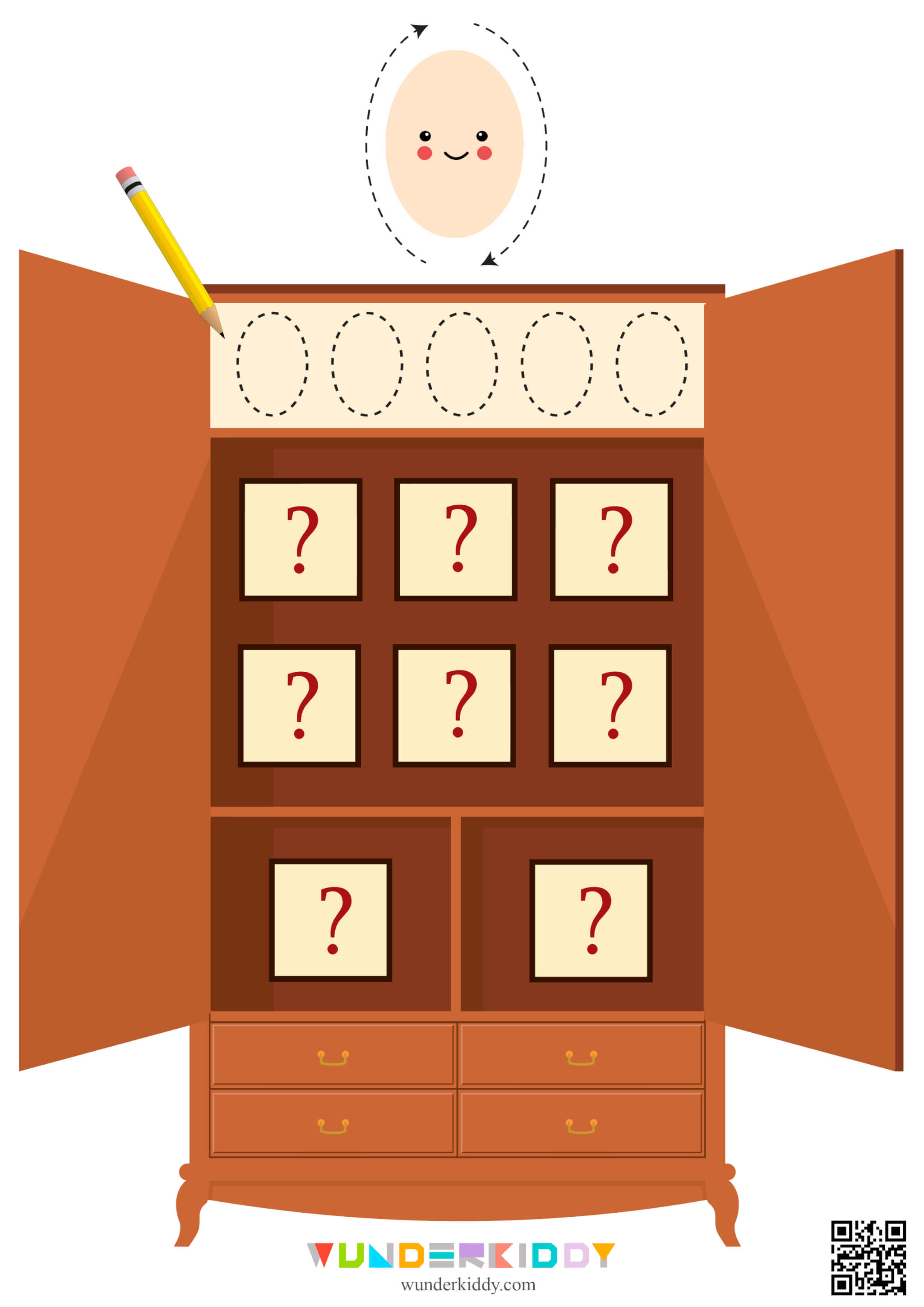 Basic Geometric Shapes Sorting Worksheet For Preschoolers