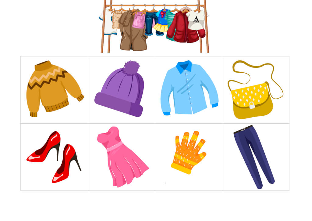 Activity sheet «Group objects» - Download or print for free