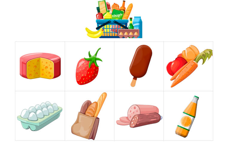 Activity sheet «Group objects» - Download or print for free