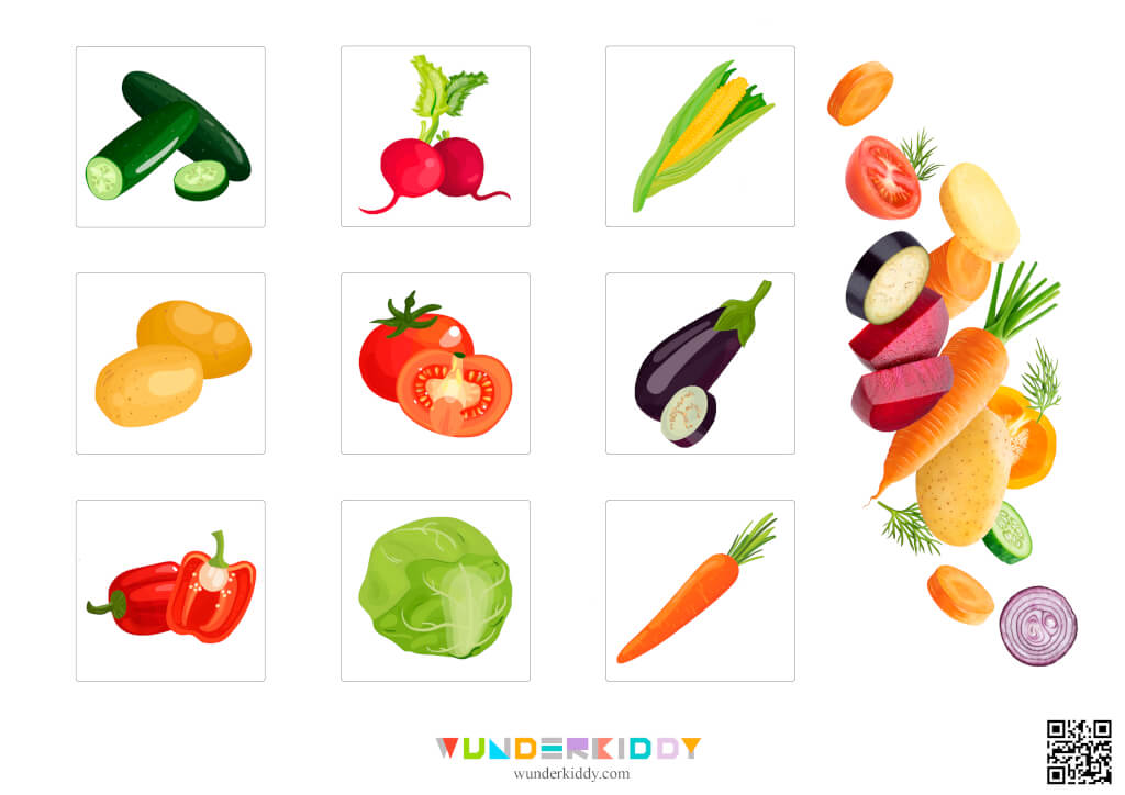 Lernspiel «Sortieren von Obst, Gemüse und Beeren» - Kostenlos ...