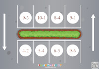Activity sheet «The parking lot» - Download or print for free