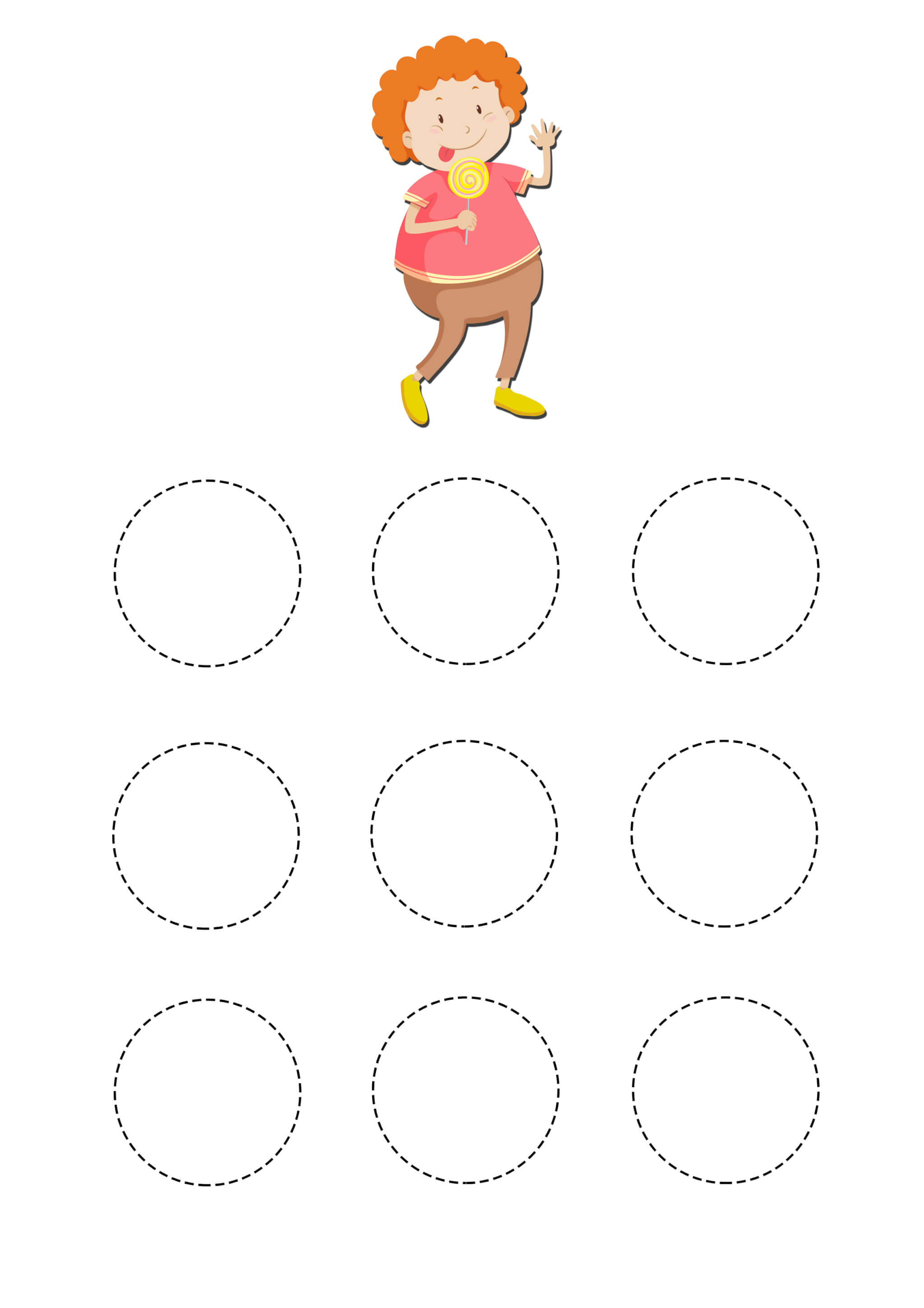 Activity sheet «Healthy or junk food» - Download or print for free